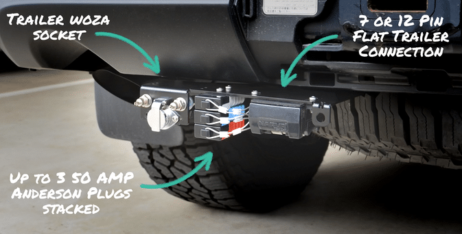 LC300 3mm Stainless Steel Trailer Bracket – Advanced ICE