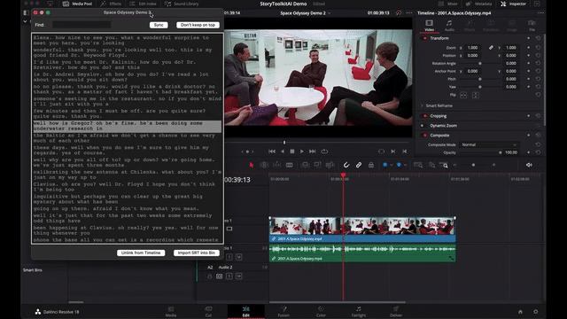 GitHub - octimot/StoryToolkitAI: An editing tool that uses AI to transcribe and semantically ...
